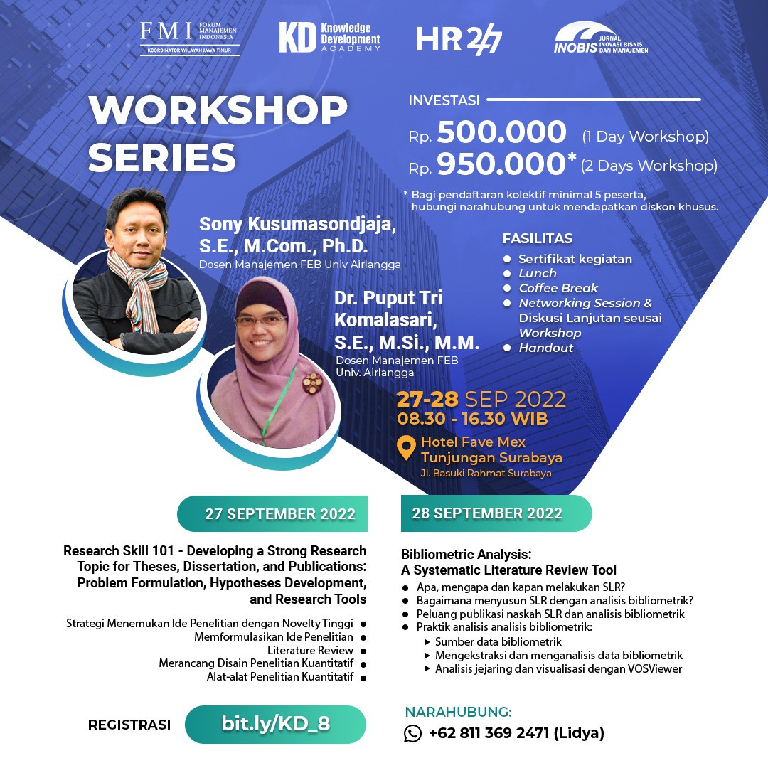 Workshop Series by HR 24/7